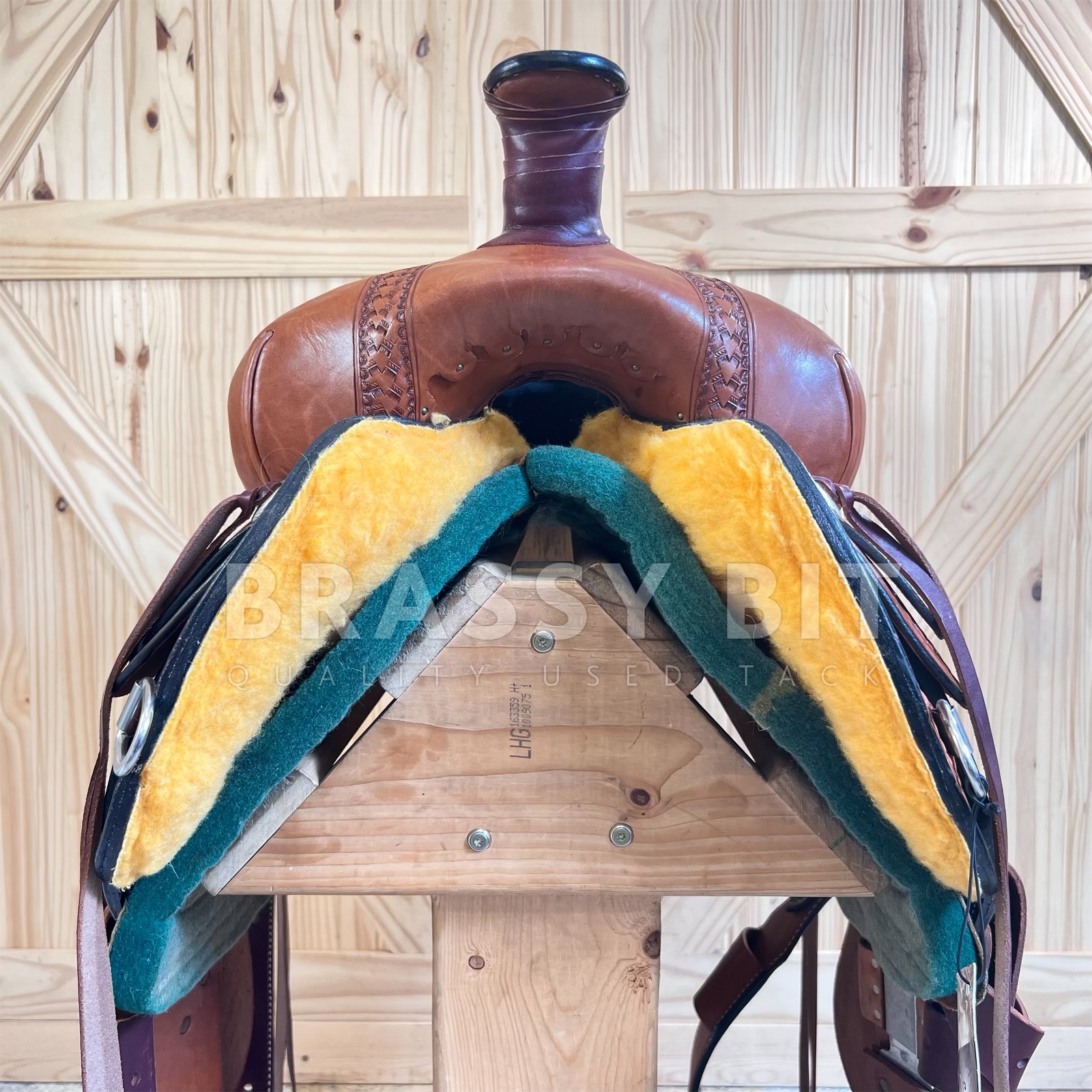 16” Rocking R All Around Ranch Saddle – Brassy Bit Tack