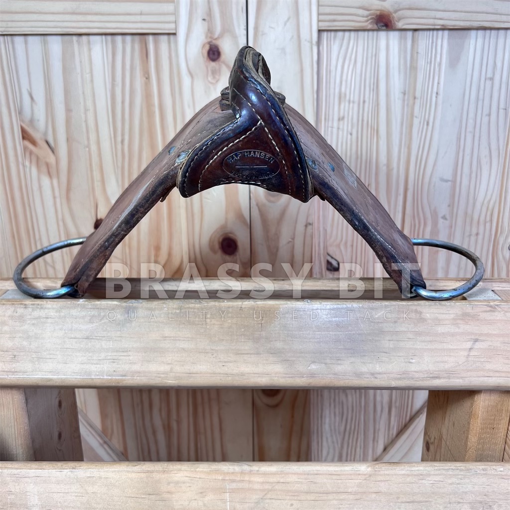 Hap Hansen Bareback Bronc Rigging Brassy Bit Tack