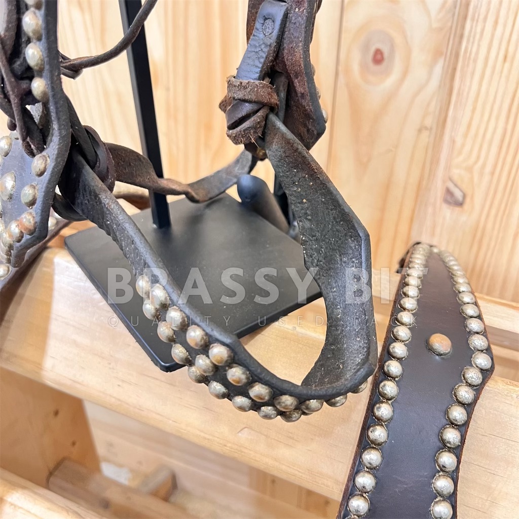 Vintage Dotted Western Parade Tack Set – Brassy Bit Tack