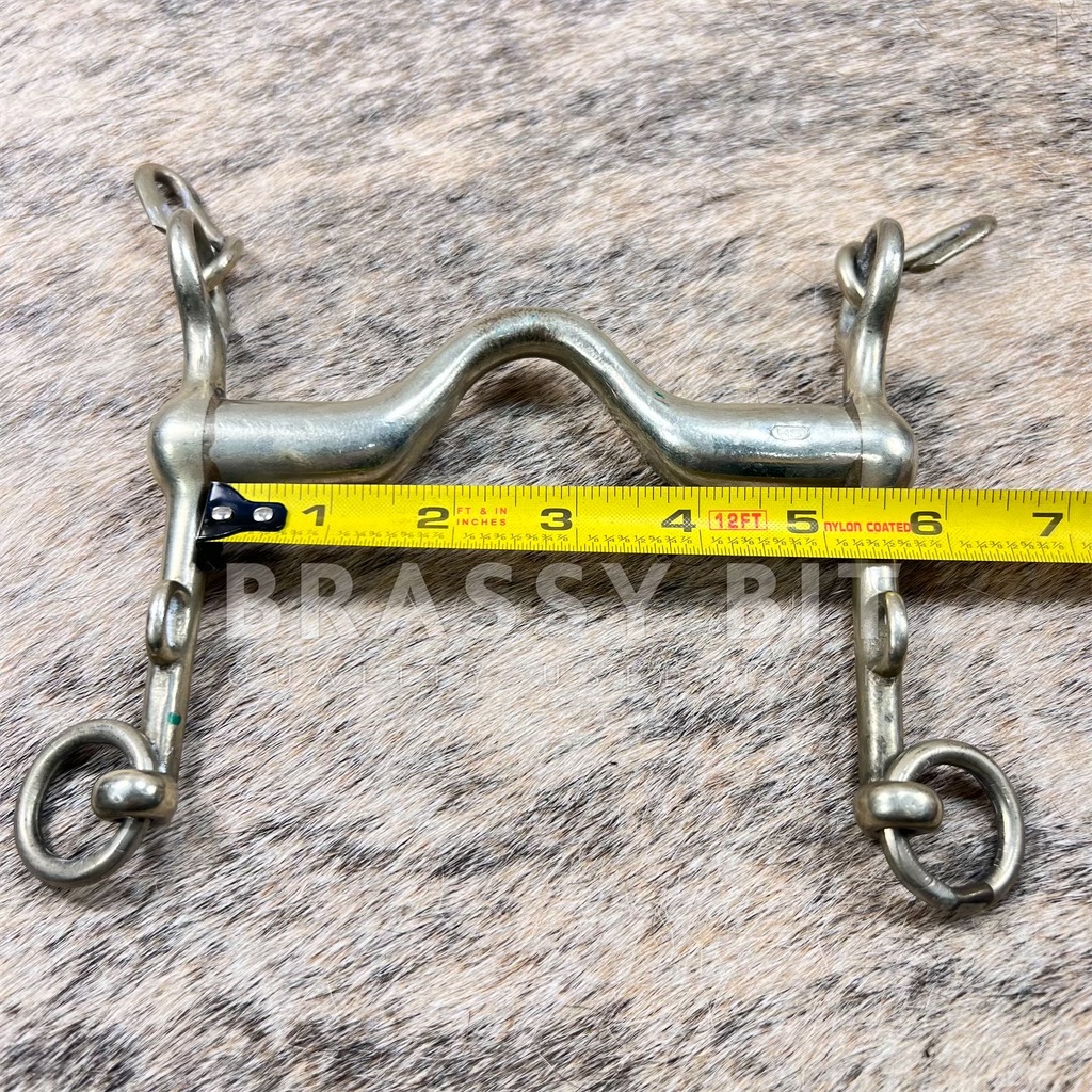 5.25″ Herm Sprenger KK Aurigan Ported Weymouth – Brassy Bit Tack