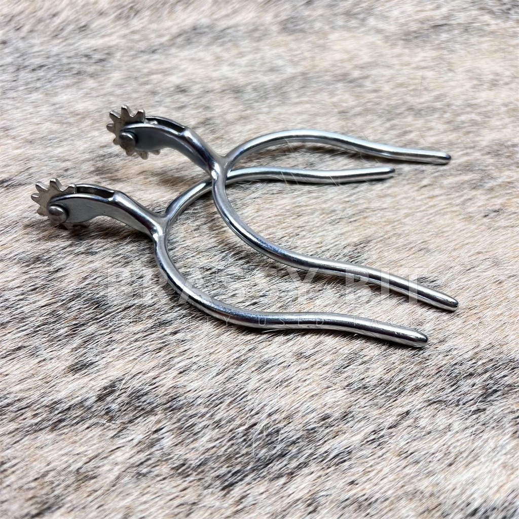 Slip On Western Boot Spurs – Brassy Bit Tack