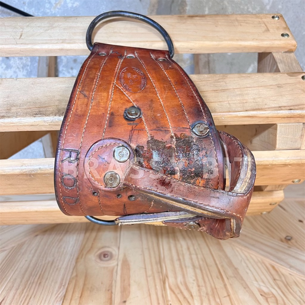 Ralph Shimon Bareback Bronc Rigging Owned by Pro Rodeo Cowboy Rod ...