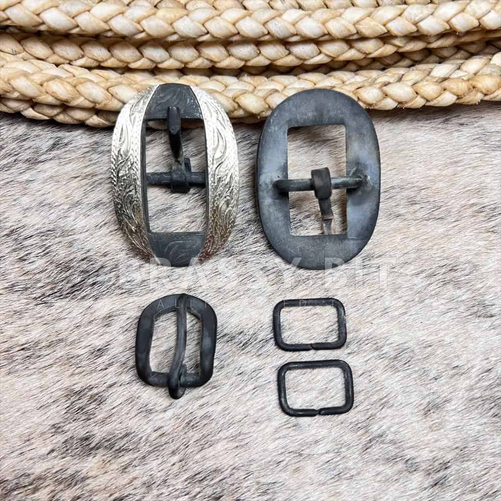 Handmade Headstall Buckle Set – Brassy Bit Tack